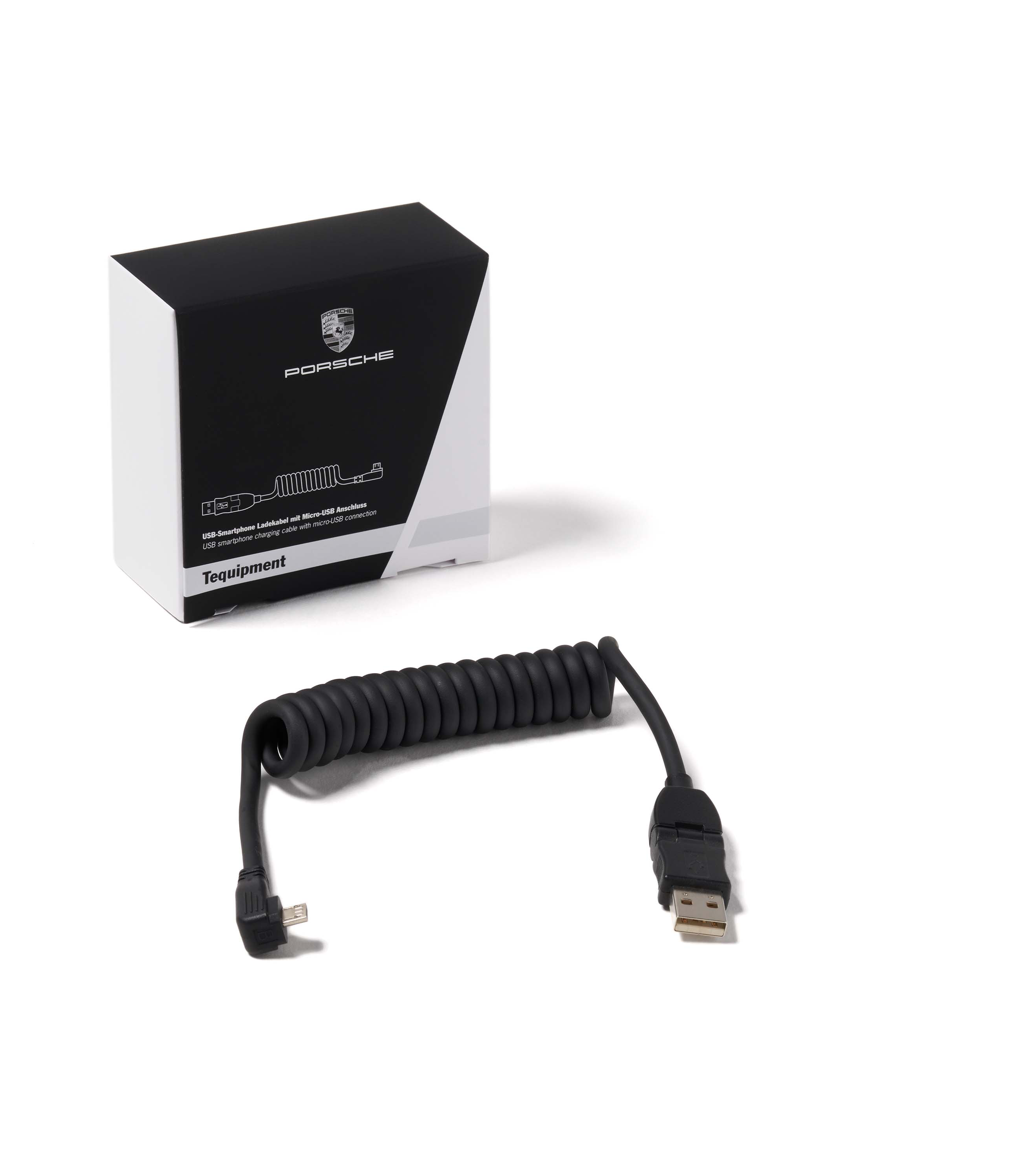Porsche USB smartphone charging cable with micro USB connection ...