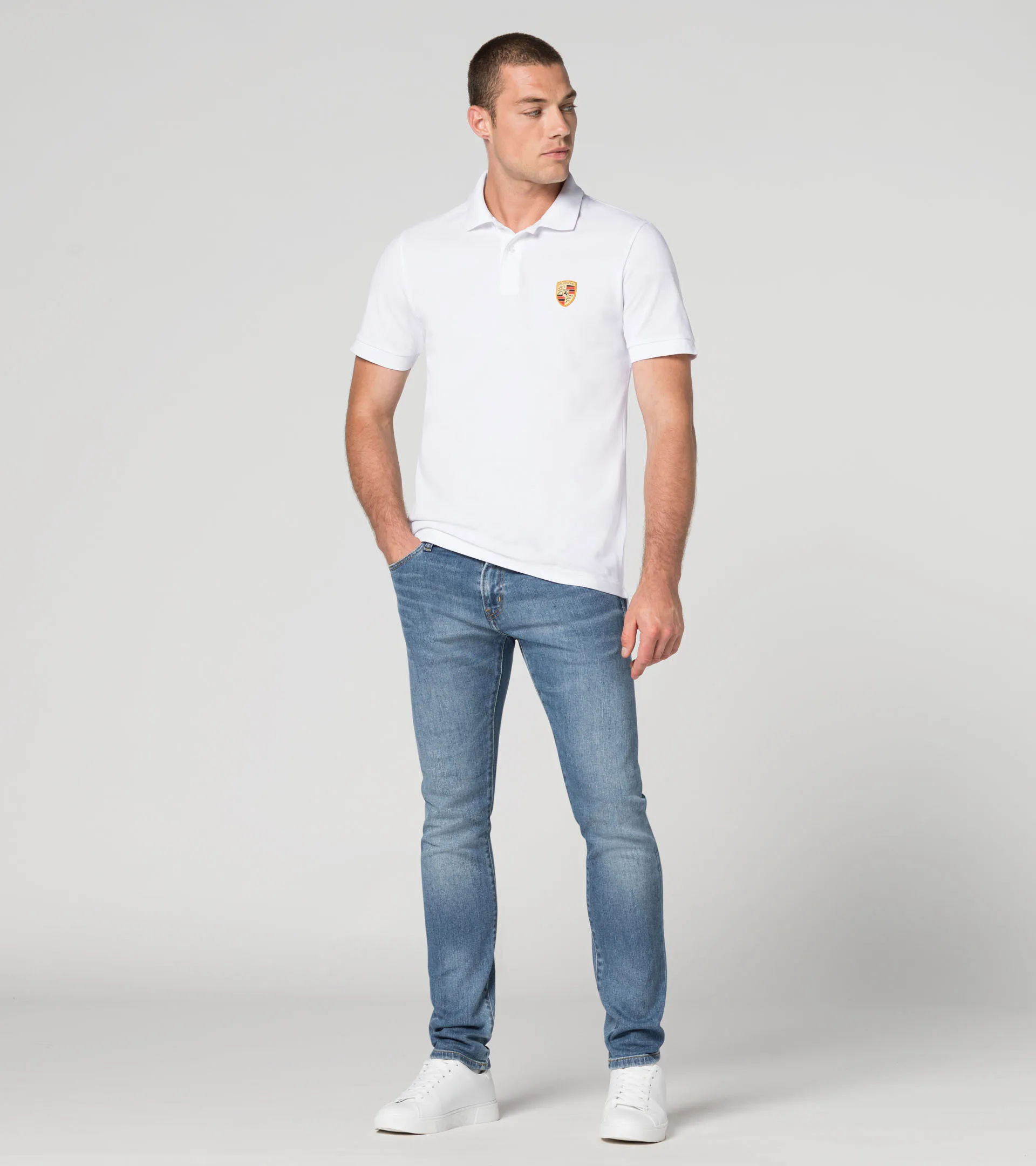 Porsche crest polo shirt – Essential | PORSCHE SHOP Porsche crest polo shirt – Essential | PORSCHE SHOP