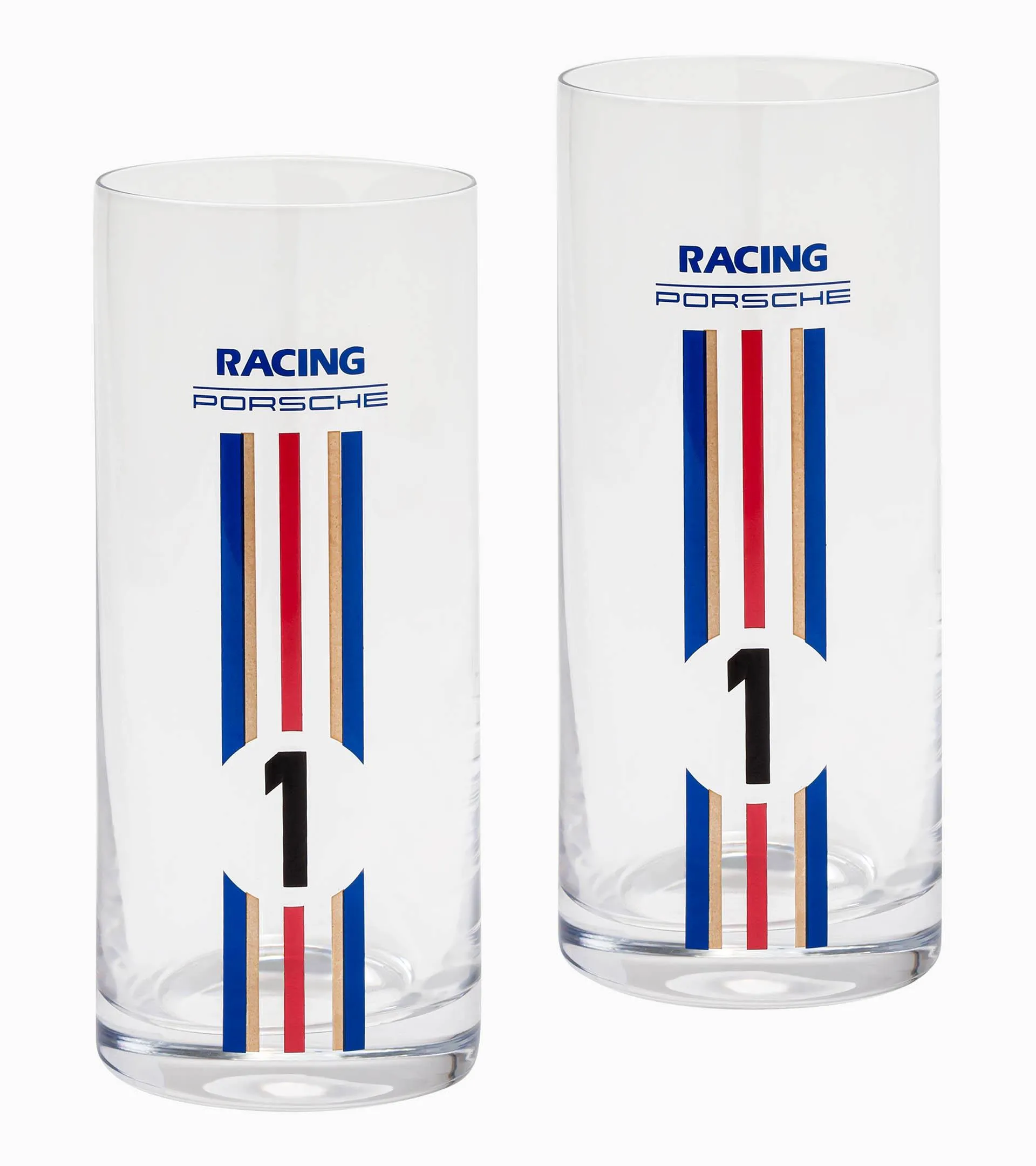 Highball Glass Set – Racing | PORSCHE SHOP