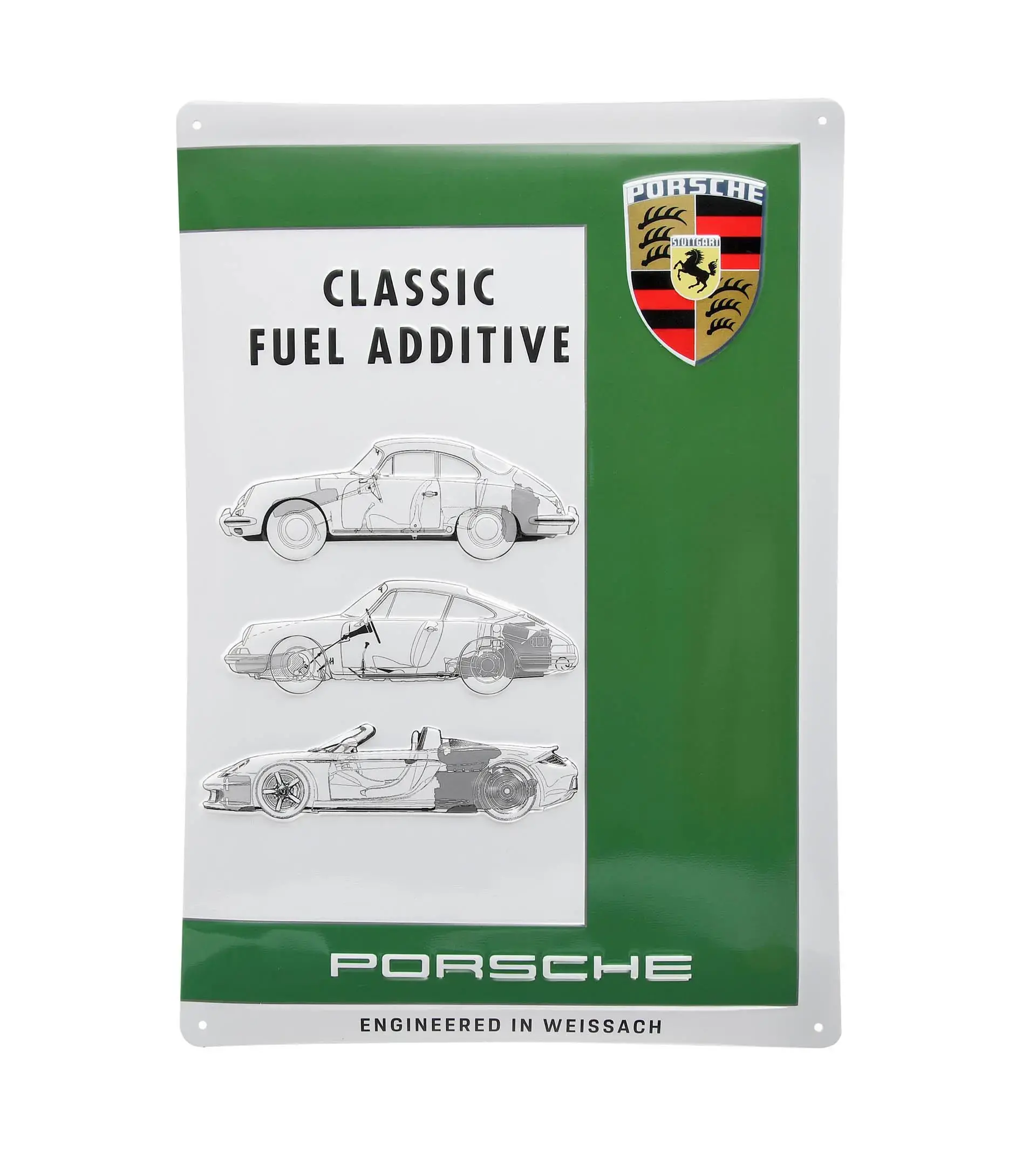 Porsche Classic Fuel Additive Tin Sign | PORSCHE SHOP