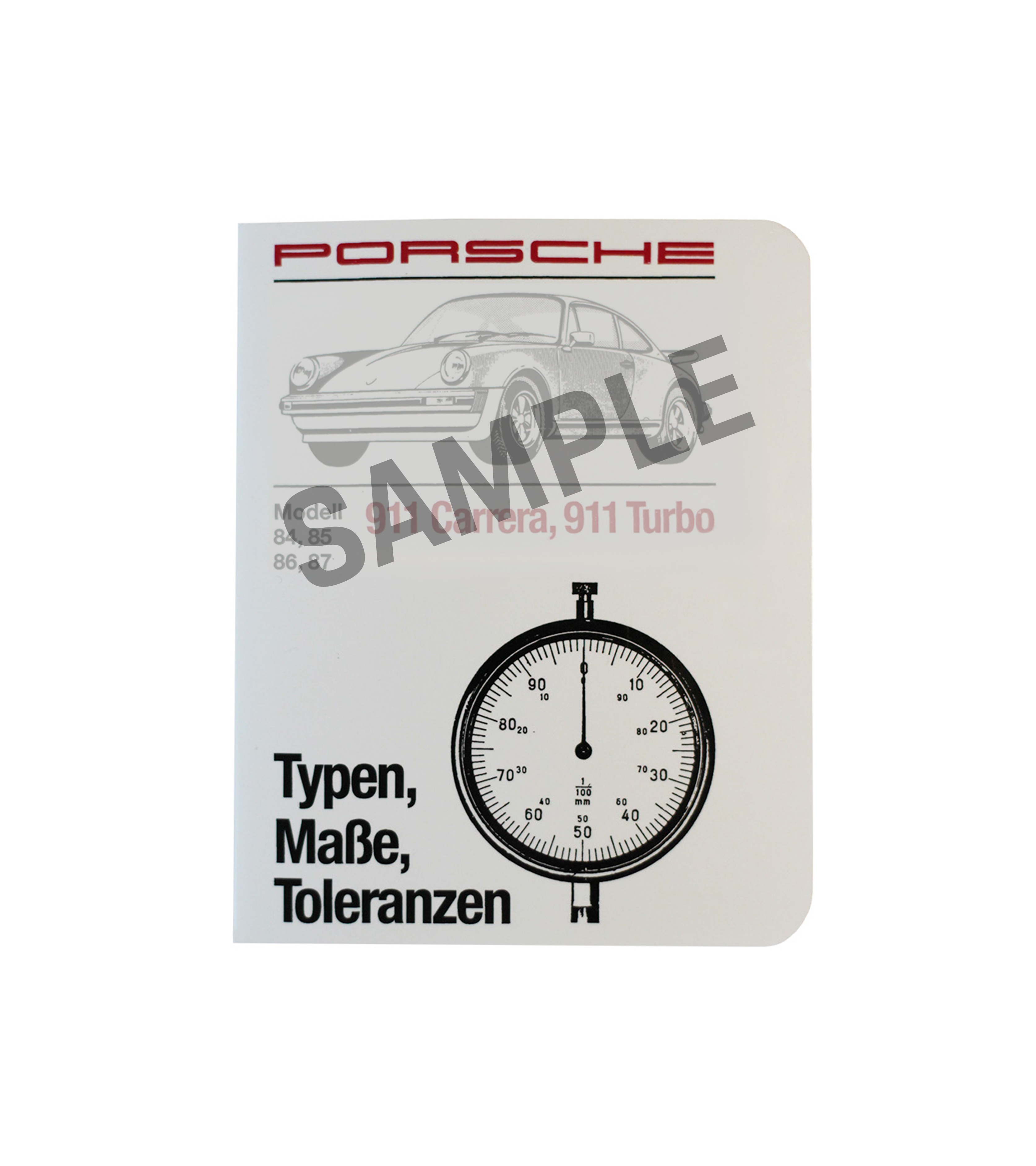 Types, Dimensions, Tolerances 356 | PORSCHE SHOP