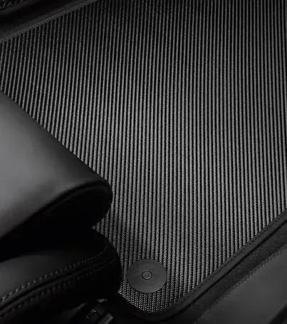 Porsche Carbon Floor Mats with Leather Edging for 911 and 718 | PORSCHE ...