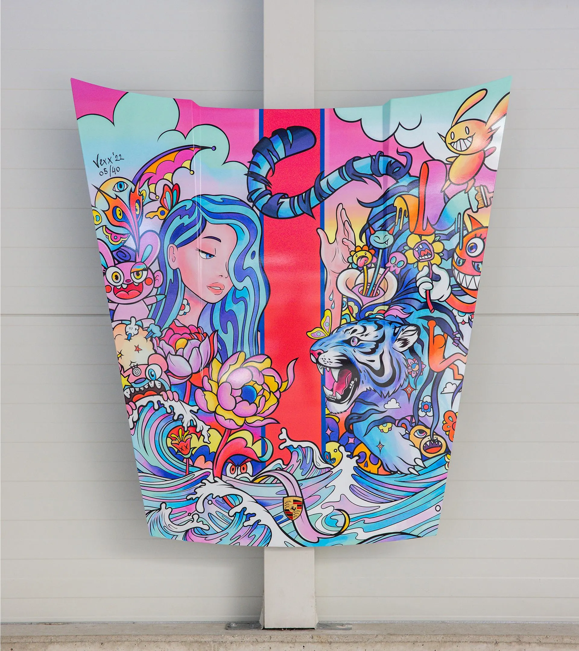 911 front bonnet Art Edition – VEXX x Porsche – Ltd. | PORSCHE SHOP