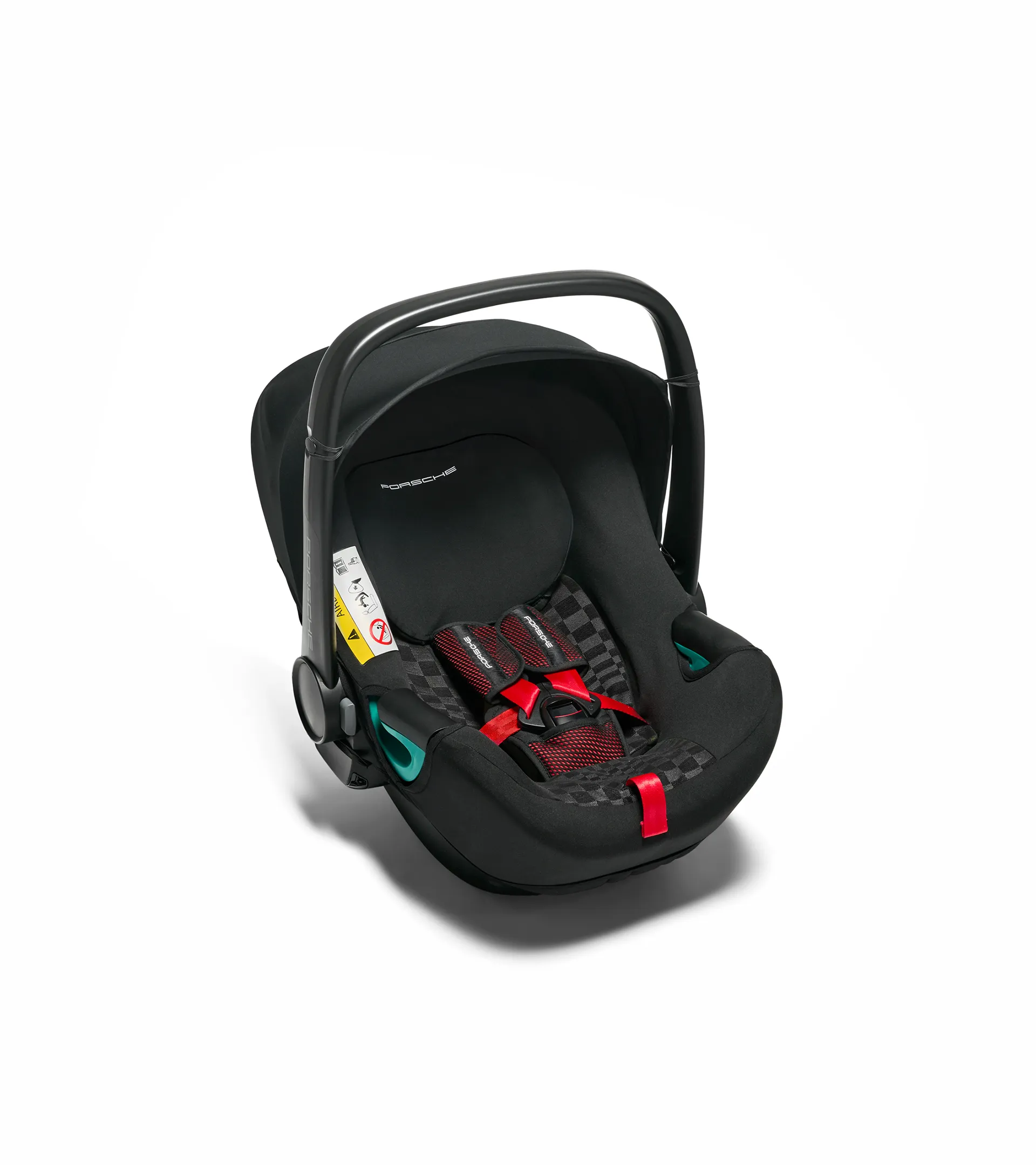 Kindersitzbezug Porsche Baby Seat i-Size Heritage Pascha Schwarz ...