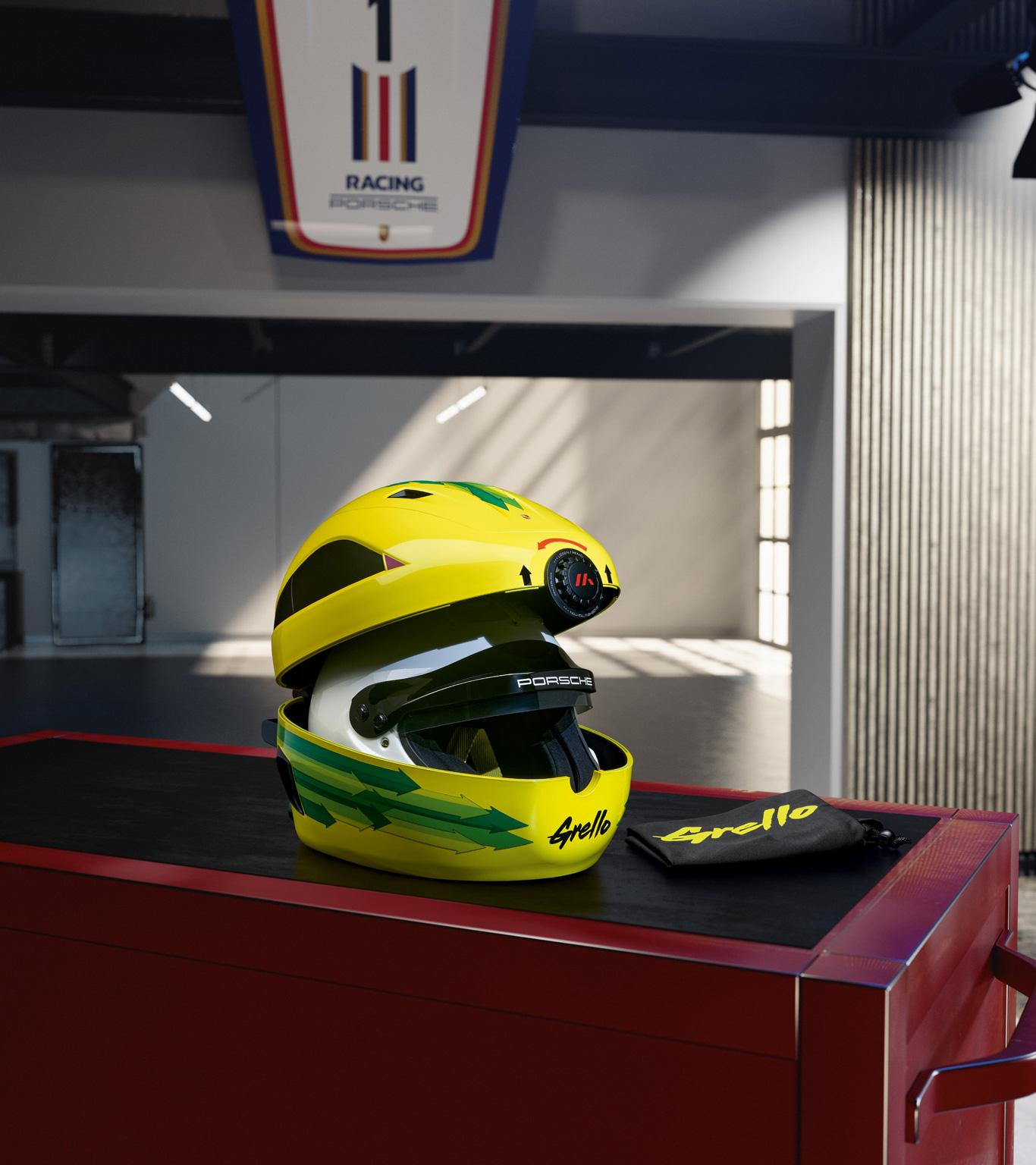 Porsche Helmet case in "Grello" design | PORSCHE SHOP