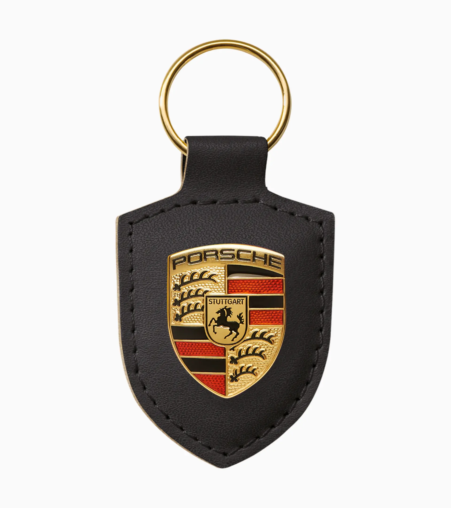 Porsche crest keyring – Essential | PORSCHE SHOP